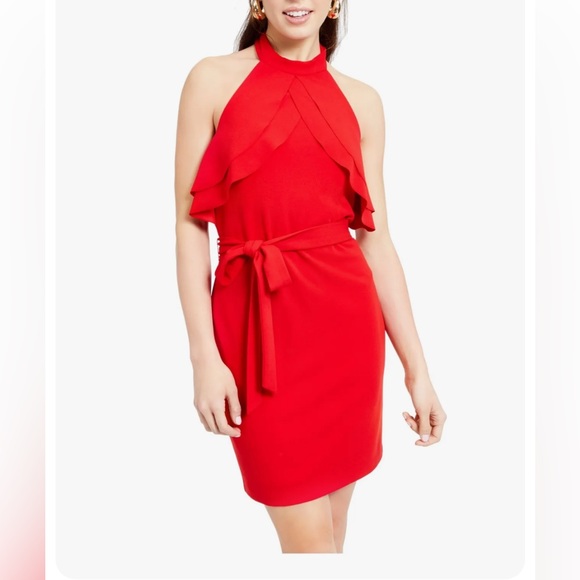 bebe | Dresses | Bebe Red Dress | Poshmark